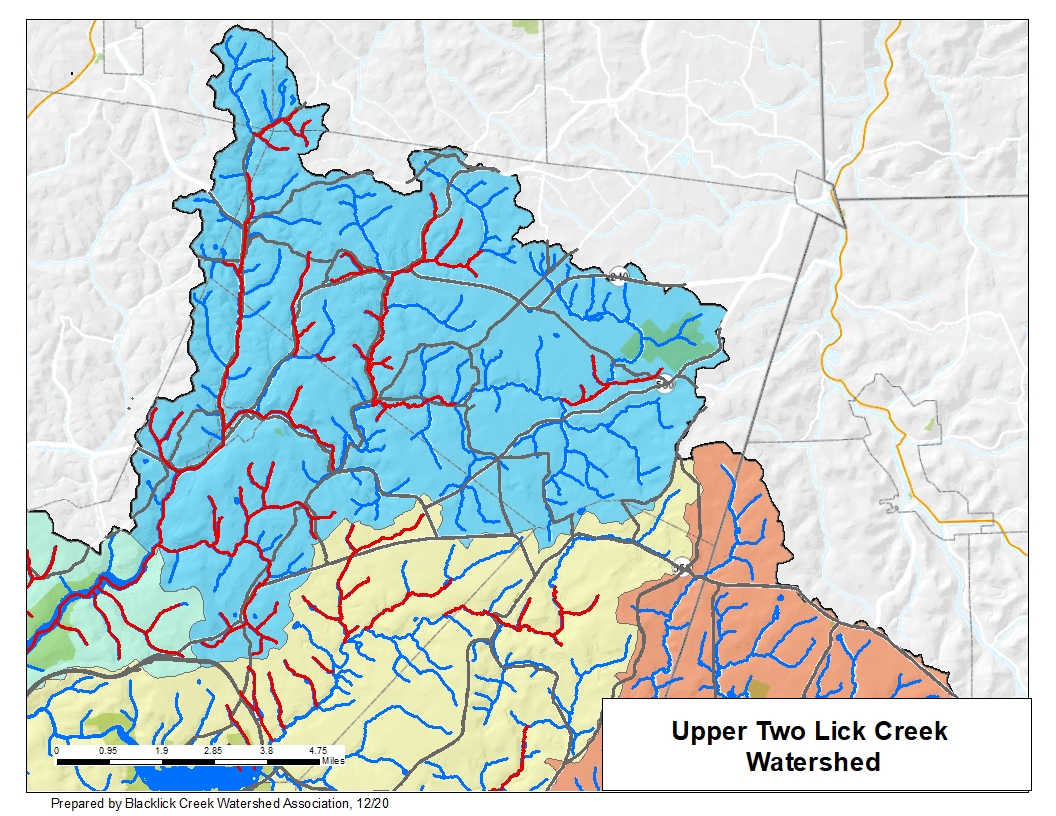 Upper Two Lick Creek Assessment | Blacklick Creek Watershed Association